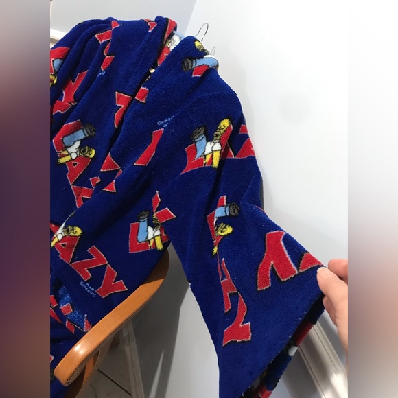 Simpsons | Other | Rare Homer Simpson Lazy Fleece Plush Wrappie Lounge ...